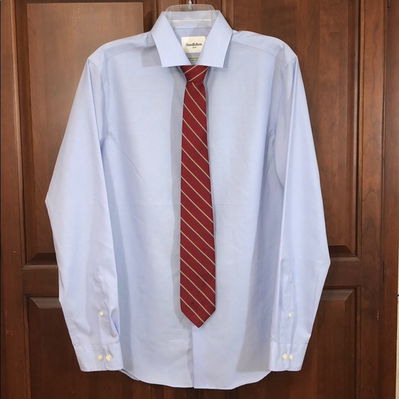 Goodfellow & Co | Shirts | Hp New Goodfellow Co Mens Blue Dress Shirt ...